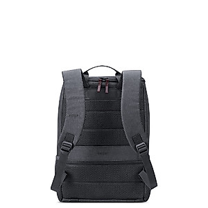 DELSEY Paris Maubert 2.0 Laptop Backpack, Anthracite, 15.6 Inch