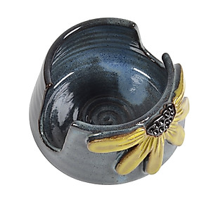 MudWorks Pottery Black-Eyed Susan Sponge Holder