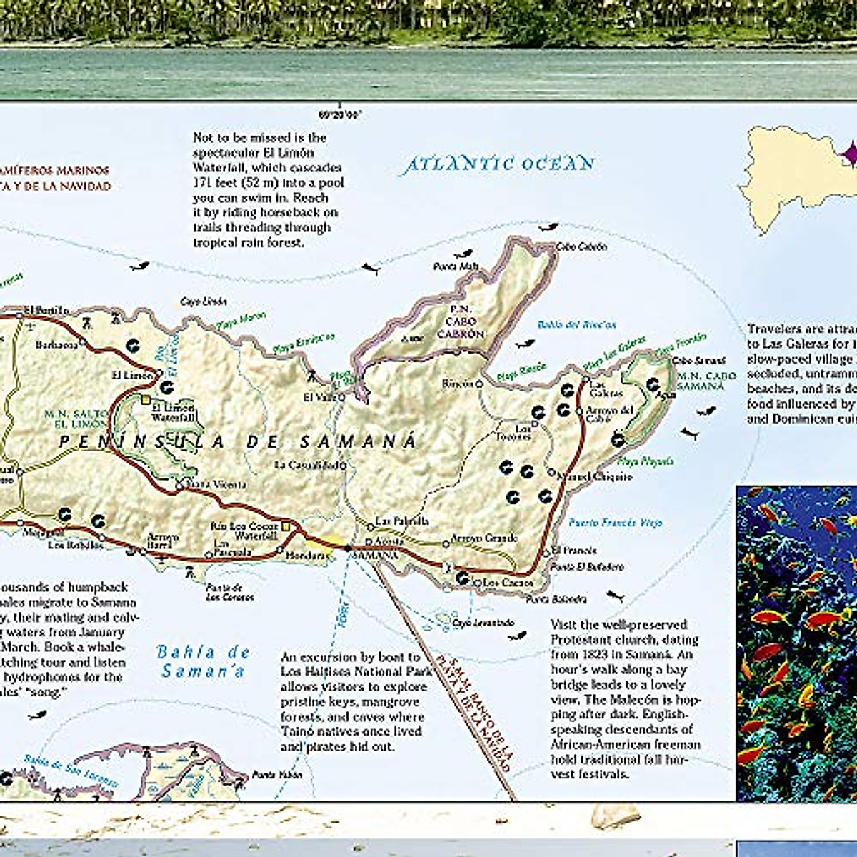 Dominican Republic Map (National Geographic Adventure Map, 3102)