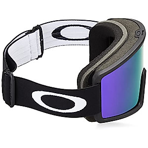 Oakley Target Line Matte Black with Violet Iridium, Medium
