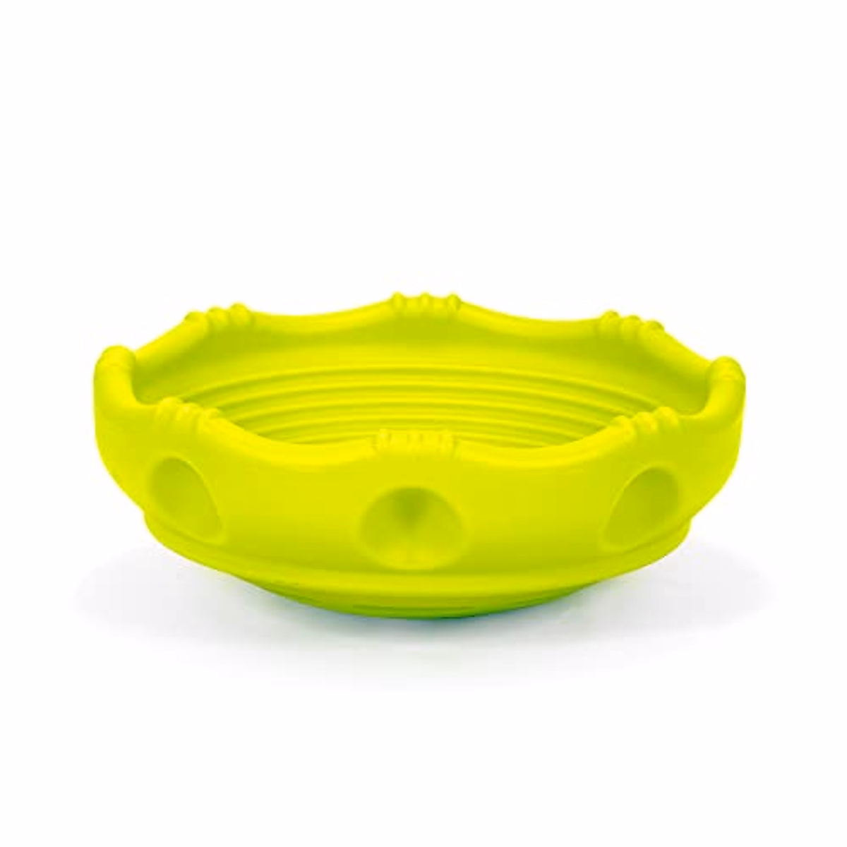 Simplay3 Two Sided Rock Around Wobble Disk and Climbing Dome for Toddlers and Kids - Rocking and Climbing - Indoor/Outdoor - Green, Made in USA