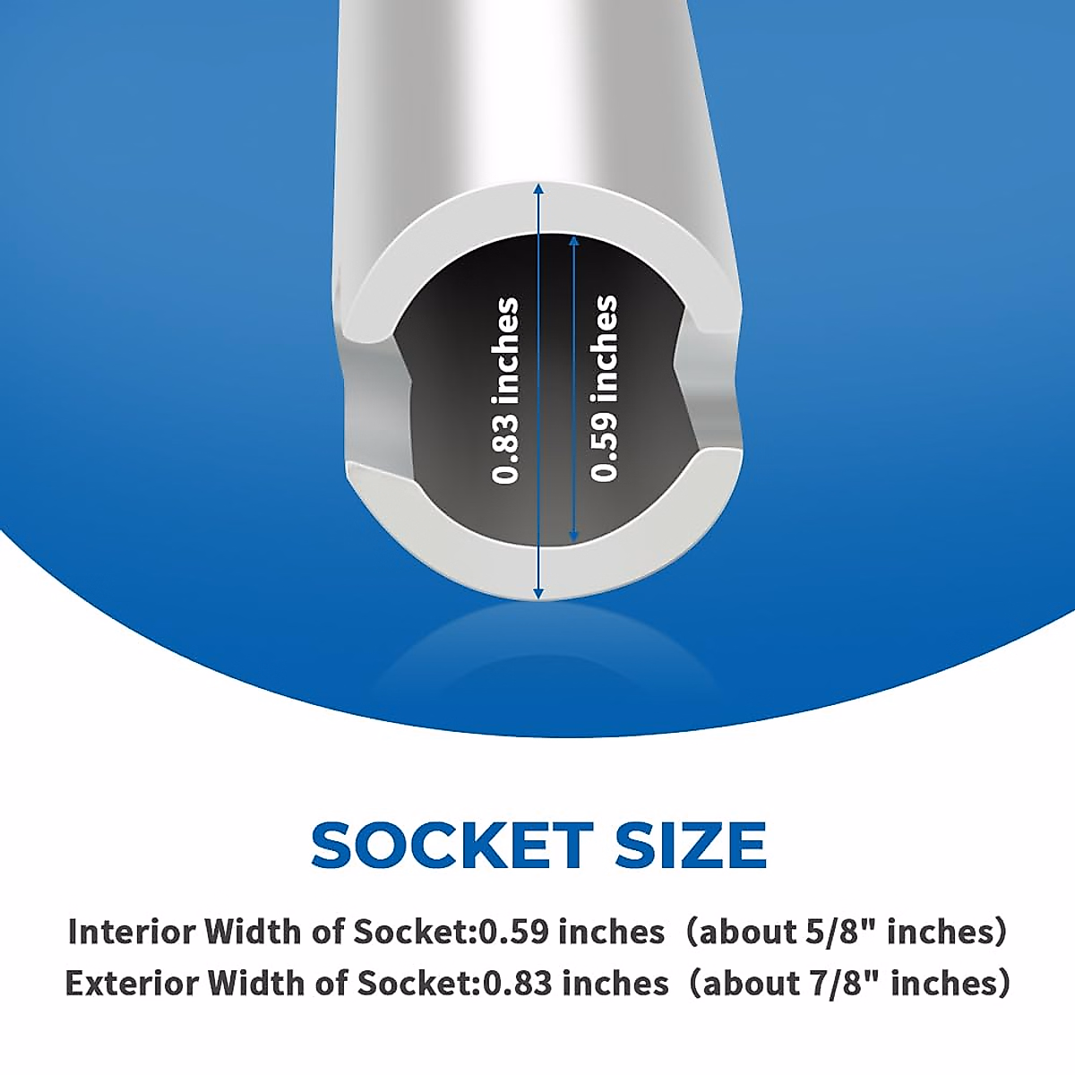 WIKIBB Crank Handle for Coleman Fleetwood Pop-Up Camper,Iron Tent Camper Crank Handle with Rotatable Plastic Handle 4-1/4 inches Handle Length