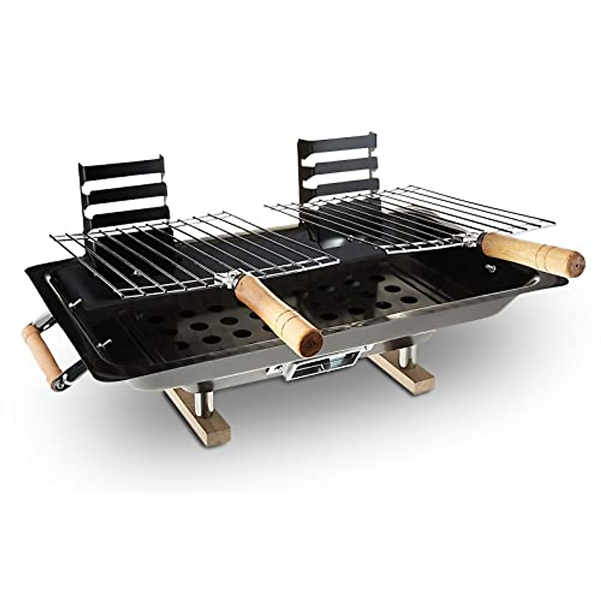 21st Century Tabletop hibachi grill - Japanese hibachi grill - hibachi grill outdoor - indoor hibachi grill - portable camping grill charcoal - Available with Premium Quality Centaurs AZ Gloves