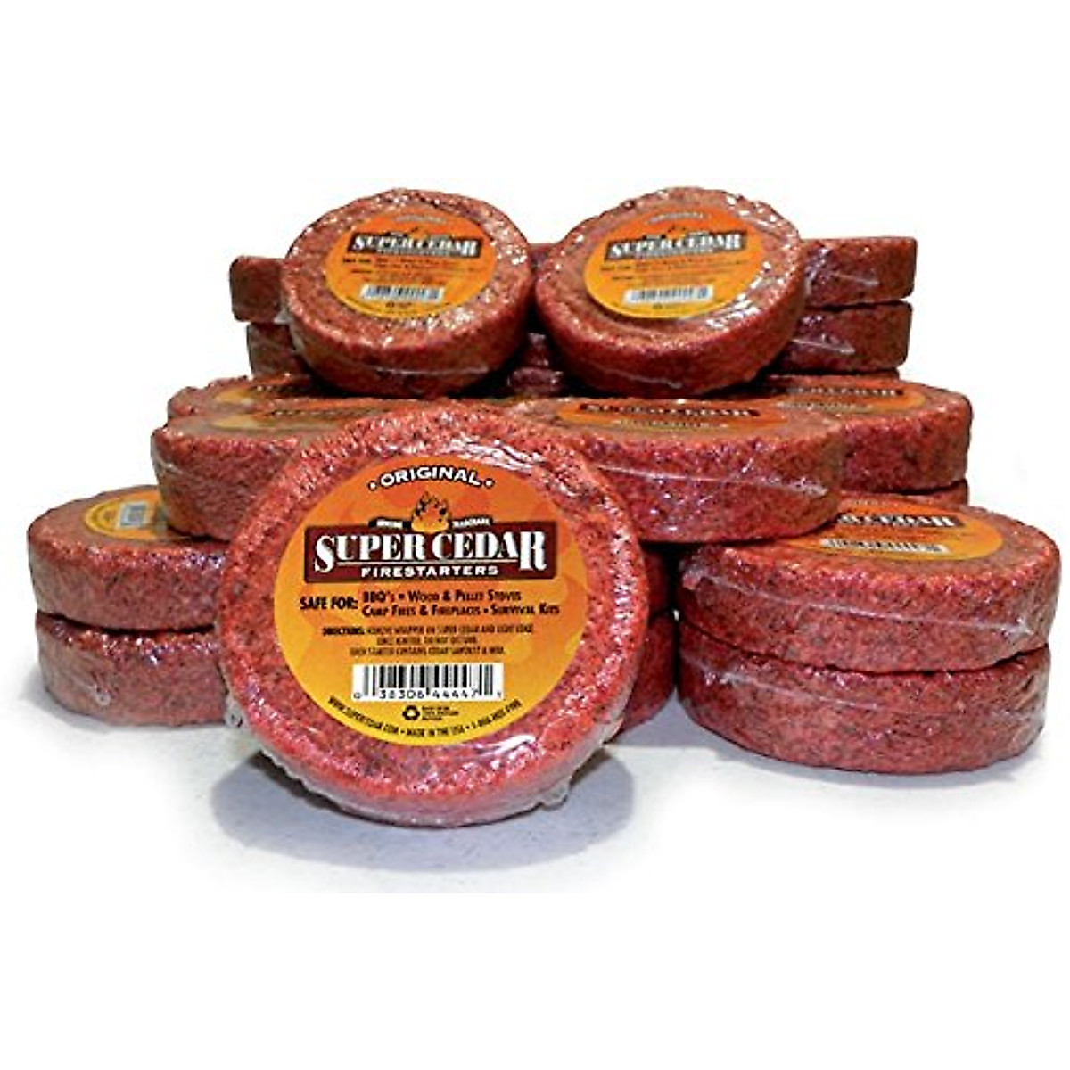 SUPER CEDAR FIRESTARTERS - 36 Count