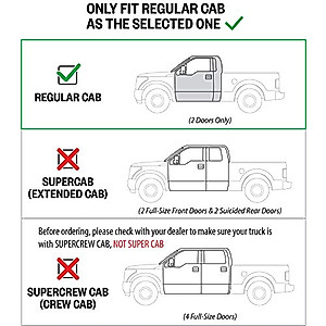 Raptor Series Nerf Bars Side Steps 4in Oval Stainless for 99-16 Ford F-250 F-350 Super Duty Regular Cab