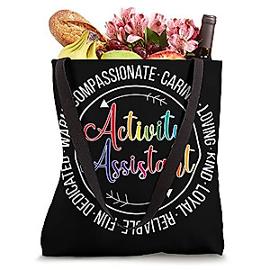 Activity Assistant Appreciation Activities Assistant Tote Bag