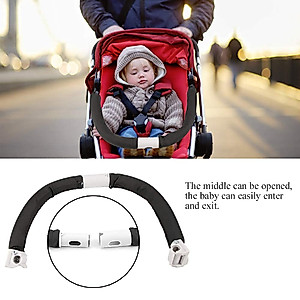 Baby Stroller Handle, Adjustable Bumper Bar Universal Handle Stroller Wheelchair Handlebar Armrest Handle Suitable for Most Baby Strollers