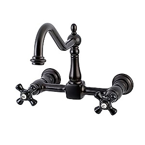 Kingston Brass KS1245PKX Duchess Bridge Kitchen Faucet, 9-7/16", Oil Rubbed Bronze