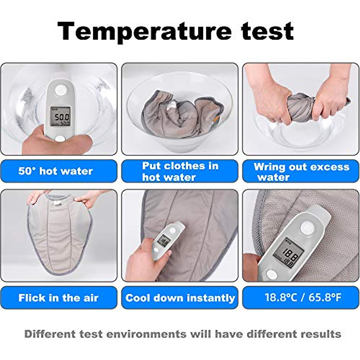 Dog Cool Vest Instant Cooling Clothes Summer Pet Breathable Mesh Instant Cooling Absorb Water and Evaporate Quickly Dogs Cool Jacket with Reflective Strip for Puppy Small Medium and Large Breed Dogs