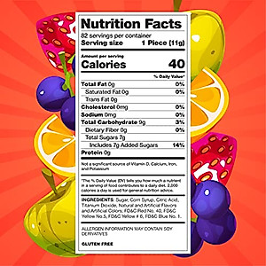 Fruit Lollipops Hard Candy, Bulk Pack 2 Pounds (75 Count), Party Favors, Pinata Stuffers