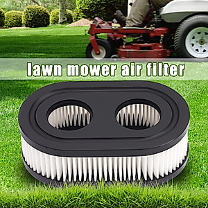 Frenchsh 593260 Air Filter tb110 Air Filter 798452 334404 Lawn Mower Air Cleaner Replacement Filters for 4247 5432 5432k 09P00 09P702 550E 500EX 550EX 625 575EX Mower Series Engine Accessories(4 PCS)