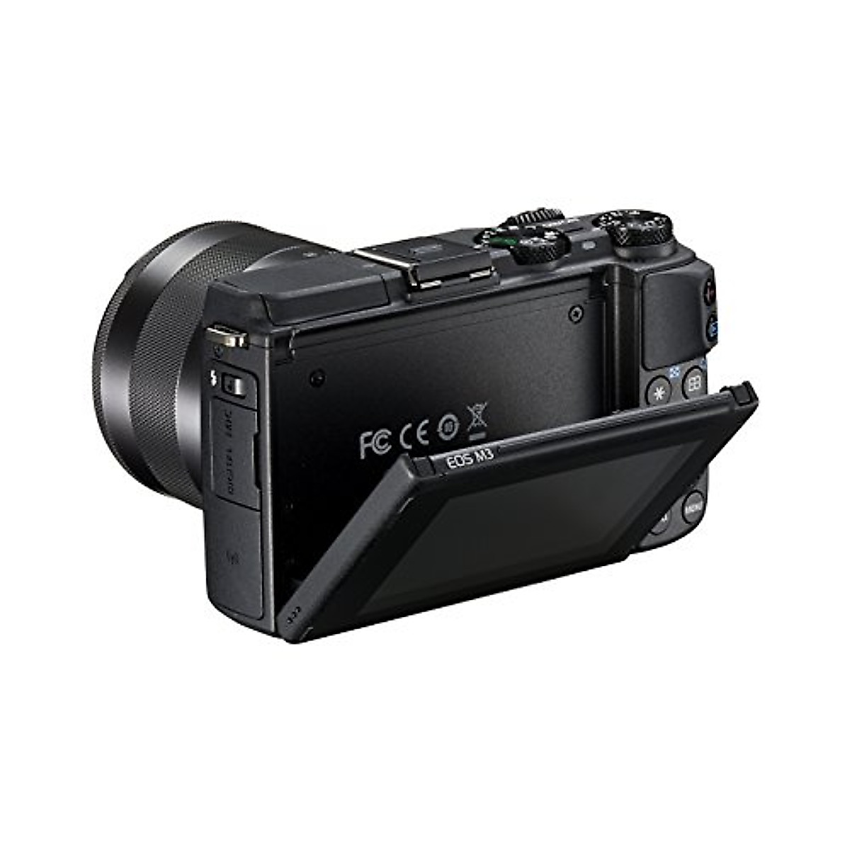 Canon 9694B031 24.2MP EOS M3 Mirrorless Digital Camera (Black)