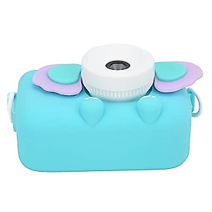 Shanrya 1080p Digital Children Camera, Kids Digital Camera IPS Touch Screen 1000mAh Rechargeable 48MP Dual Camera for Boys for Gifts for Girls