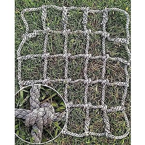 EkiDaz HXRW Rope Net Climbing Net Outdoor Kids Climbing Frame Net Climbing Cargo Net, Sturdy Protective Safety Net Rope Ladder Net Playground Sets for Backyards (Size : 2 * 3m(6.6 * 9.9ft))