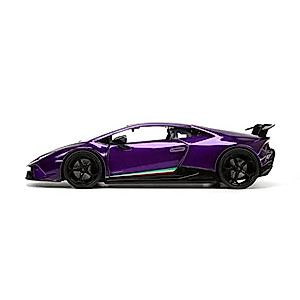 HyperSpec 1:24 Lamborghini Huracan Performante Candy Purple Die-cast Car, Toys for Kids and Adults