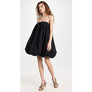 Ulla Johnson Women's Polline Dress, Noir, Black, 4