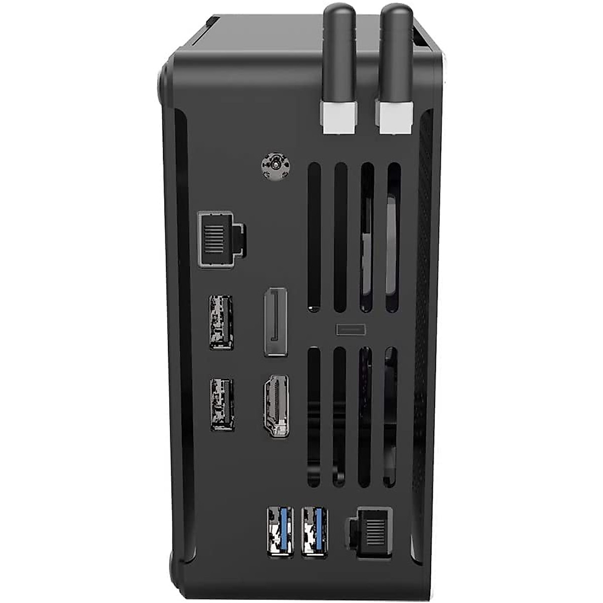 PARTAKER Nuc Gaming Mini PC Intel Xeon W-10885M 2 Lans Desktop Computer Windows 10 Pro/11 2xDDR4 2xNVMe 4K DP HDMI2.0 64GB Ram 1TB SSD