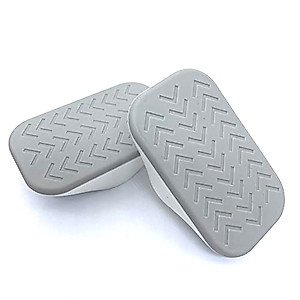 Baby Gate Extender Wall Protector - Pressure Mounted Gates Extension Kit Extends 1.1-3.5 inches Child Safety Gates and Protect Walls & Doorways from Pet & Dog Gates - Work on Stairs (White)