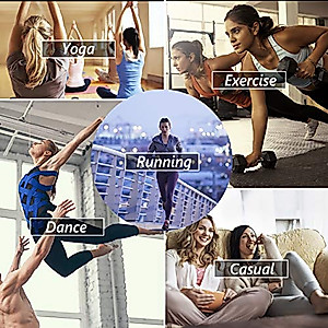 FELEMO Women's Yoga Pants Dress Sweatpants for Women Plus Size High Waist Bootcut Dress Pants Women Comfy Loose Workout Pants Flare Leggings for Women Comfy Lounge Wear Wide Leg Sport Pants, Black XXL