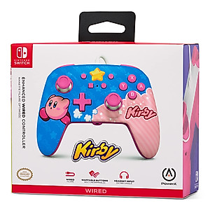 PowerA Enhanced Wired Controller for Nintendo Switch - Kirby