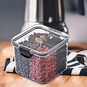 Generic Divided Food Storage Container Snack Containers, Kitchen Food Storage Organizer, with Lids Food Containers for Candy, 700ml, Optional