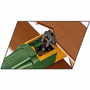COBI Historical Collection Great War Sopwith F.1 Camel Plane, Multicolor, 175 pieces