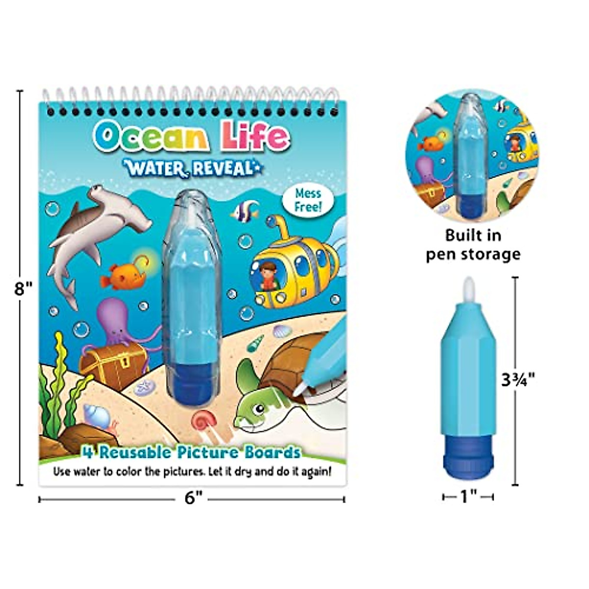 Teacher Created Resources Ocean Life Water Reveal (TCR21000)