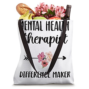 Mental Health Therapist Difference Maker Tote Bag