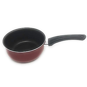 RAVELLI Italia Linea 10 Non Stick Saucepan with a lid, 1 Quart