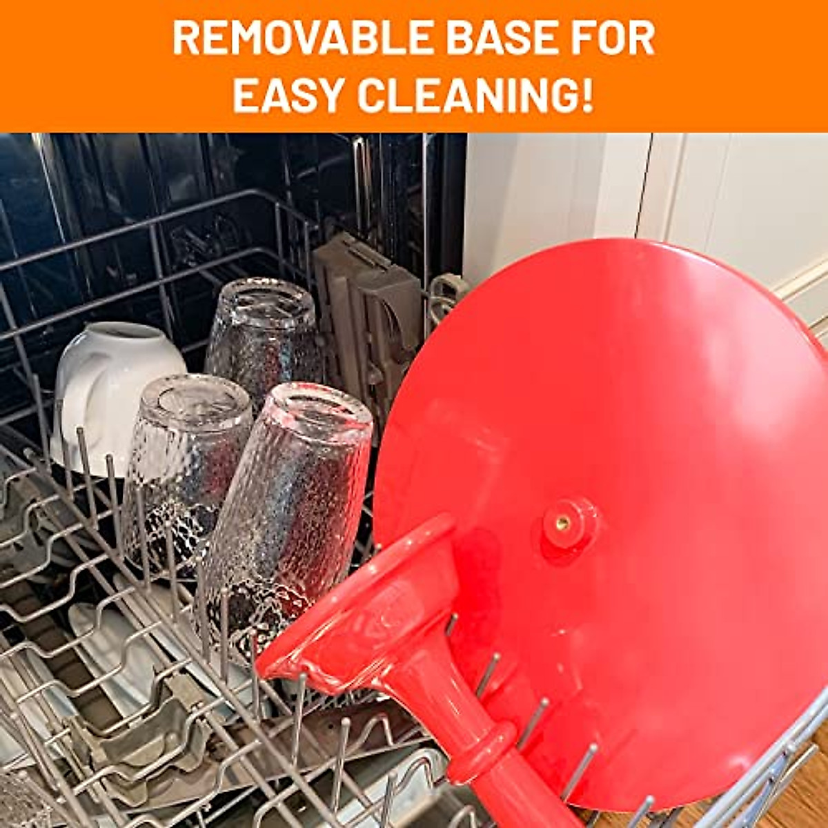 11" Hot Pink Plastic Cake Stand | Melamine Wedding Cake Stand | Pretty Cake Stands for Dessert Table | Serving Trays for Party or Brunch Decorations | Adorable Cake Plate by Sprinkles & Confetti