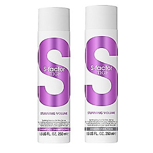 Tigi S Factor Stunning Volume Shampoo & Conditioner 8.5 Oz