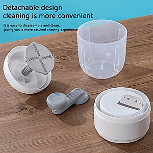 1000ml Manual Ice Crusher- Reusable Detachable Ice Shaver Cocktails Hand-Crank Ice Shaver with Ice Cube Mold, Portable Manual Ice Shredding Machine for Making Snow Cones