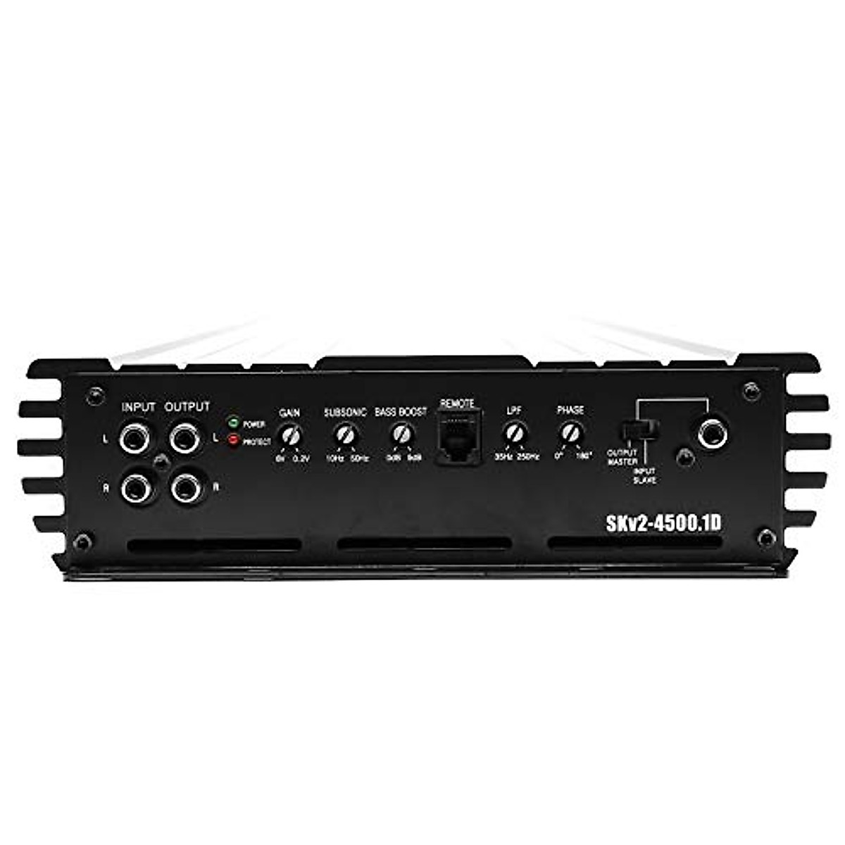 Skar Audio SKv2-4500.1D Monoblock Class D MOSFET Competition Grade Subwoofer Amplifier, 7400W Max Power