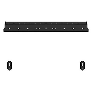 Mount Plus MP-NS400 No Stud Tilt TV Wall Mount | Quick Studless Install with No Drill | Low Profile for 22" to 55" TVs Up to 70LBS | Steel Frame Securely Anchors TV to Dry Wall (1 Pack)