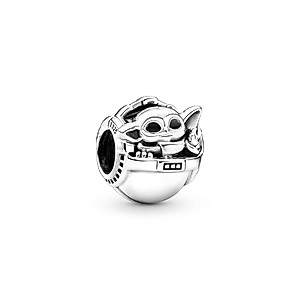 Meteor Crush Baby Yoda The Child Charms 925 Sterling Silver Star Wars The Mandalorian Bead for Bracelets