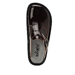 Alegria Classic - Timeless Comfort, Arch Support and Style Women's Shoe for Everyday Elegance and Slip-Resistant - Nursing and Healthcare Professionals Black Cherry 9.5-10 M US