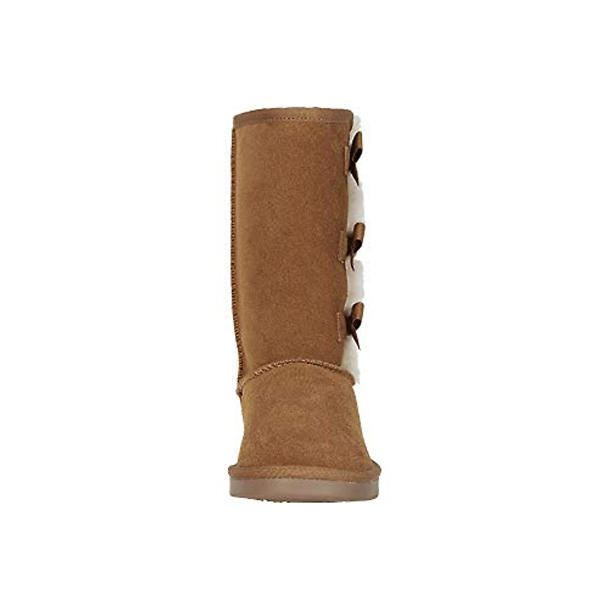 Koolaburra by UGG Unisex-Child Victoria Tall Boot, Chestnut, 1 Little Kid