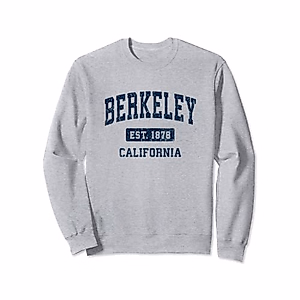 Berkeley California CA Vintage Athletic Sports Design Sweatshirt