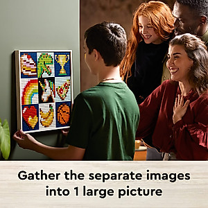 LEGO Art: Art Project – Create Together 21226 Building Kit; A Great Creative Opportunity to Make Fun Wall Art (4,138 Pieces)