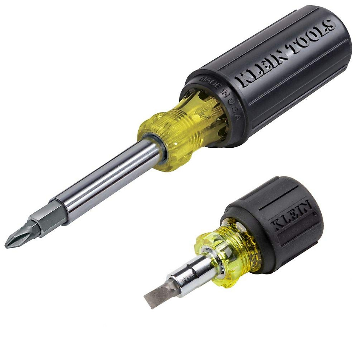 Klein Tools Multi-Bit Screwdriver Set - 11-in-1, 6-in-1 Stubby, 15-in-1 Ratcheting