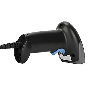 Barcode Scanner, USB QR Barcode Reader, General Global Image Transmission, IP54 Dustproof Waterproof Ergonomic Design, 1D 2D Barcode Scanner for Shops Restaurants Computers