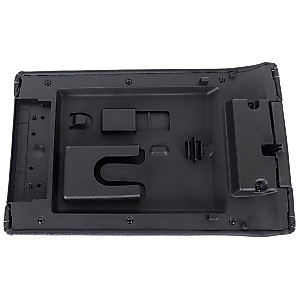 KARPAL Center Console Arm Rest Lid Cover Compatible With 2009-2014 Ford F-150 Black