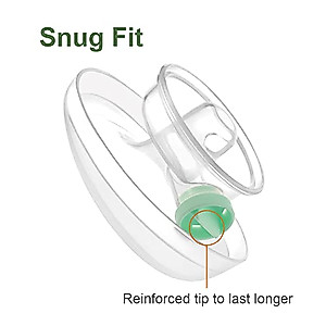Maymom Duckbill Valve Compatible with Elvie Stride Pump; Not Original Elvie Stride Pump Parts or Accessories, 4pc/pk