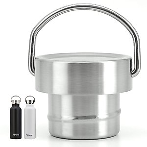 Replacement Lid for Hydro Flask Standard Mouth 12, 18, 21, 24 oz & Simple Modern Ascent 12-64oz Bottles BPA-free Leakproof Metal Lid Water Bottle Accessories