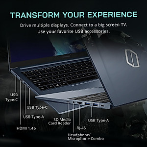 SAMSUNG Galaxy Book Odyssey 15.6" FHD Laptop, Intel Core i7-11600H, 16GB RAM, 512GB PCIe SSD, NVIDIA GeForce RTX 3050 Ti, 720P HD Webcam, Mystic Black, Win 11 Pro, 32GB Hotface USB Card