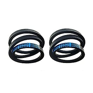 579932 1733324SM Drive Belt for Murray Craftsman Snow throwers Replaces 579932MA 3/8" x 33" (2-Pack)