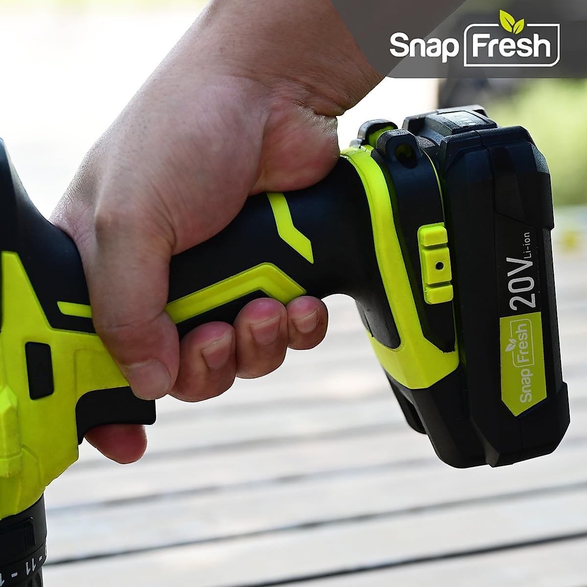 SnapFresh 20V 4.0Ah Li-ion Battery, (Not Compatible with Other Brands), Lithium-Ion Battery Support Fast Charging(BBT-DC40A)