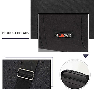 KL928 Men's Messenger Bag - Crossbody Shoulder Bags Travel Bag Man Purse Casual Sling Pack for Work Business