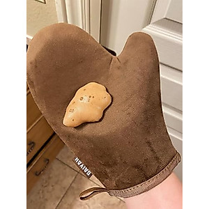 GAIYAH Self Tanning Mitt Applicator Self Tanner Mitt Applicator Tanning Mitts Self Tanner With Thumb Ultra Soft Tanning Glove For Self Tan Mitt Applicator
