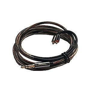 IKKO CTU01/Arc SPCOCC Material HiFi Audiophile in-Ear Monitor Cable/Earphone Cable for OH7,T9iE,IER-Z1R,SE846 (3.5mm-MMCX)